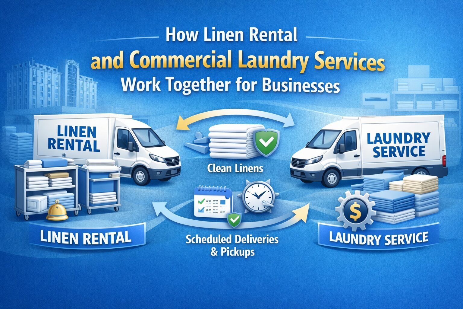 Linen Rental and Commercial Laundry Service for Businesses | Complete ...